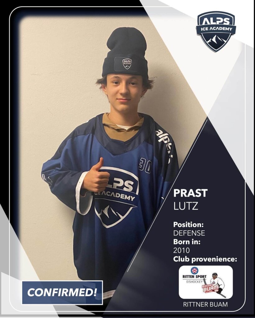 Der Kader ist fast komplettiert! 🏒 Alps Ice Academy